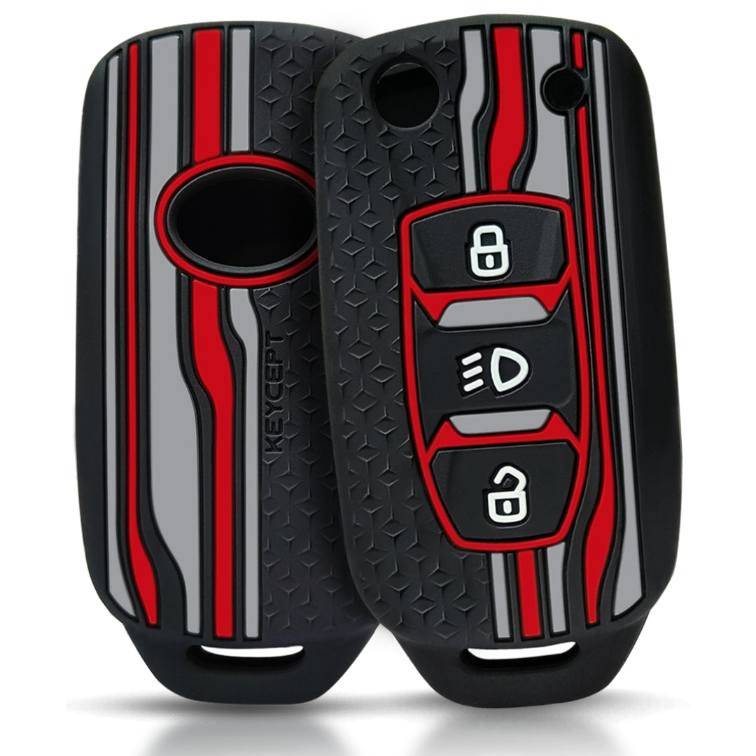 Car Key Cover for Tata 3 Button Flip Key – Keycept