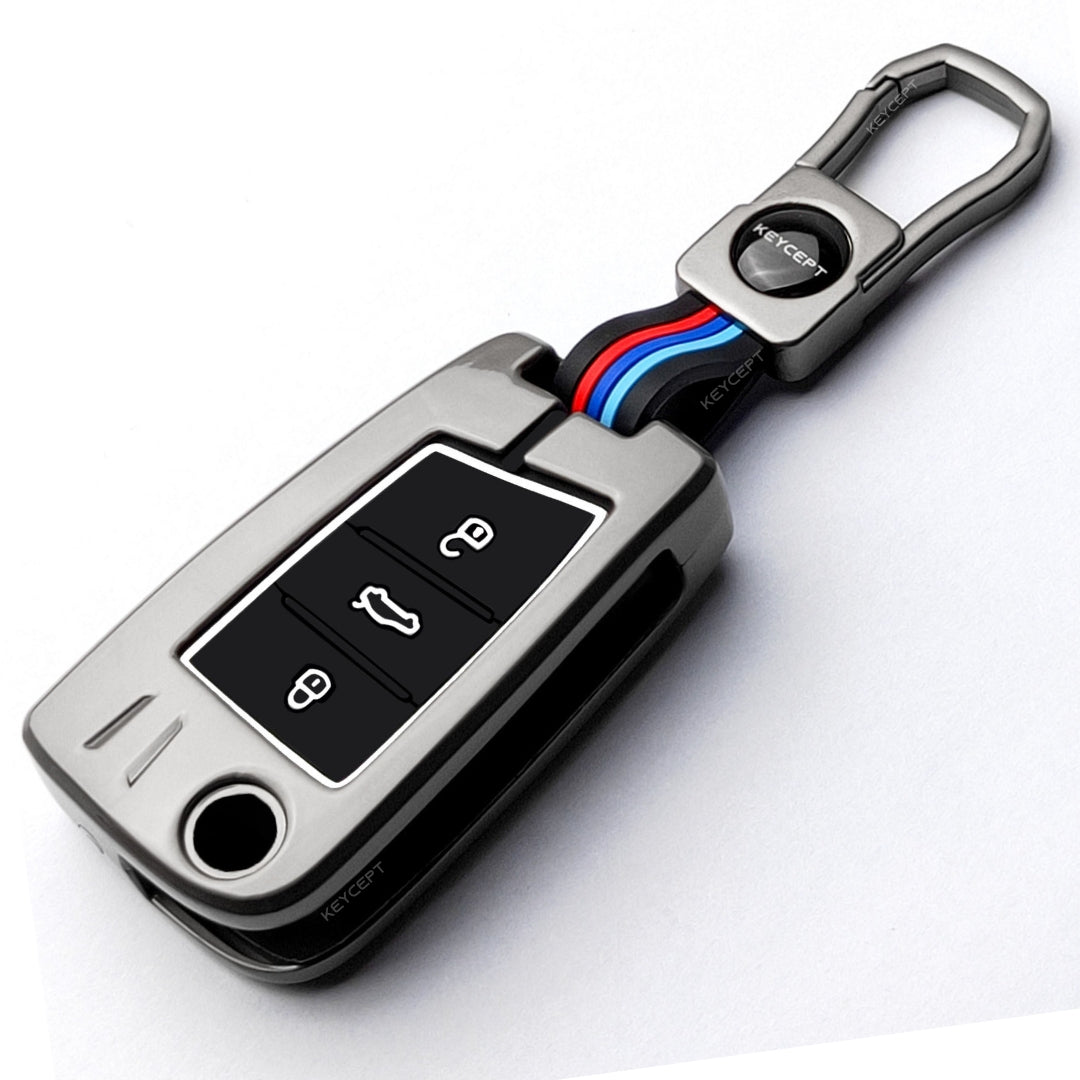 Volkswagen 3 Button Flip Key Kushaq – Keycept