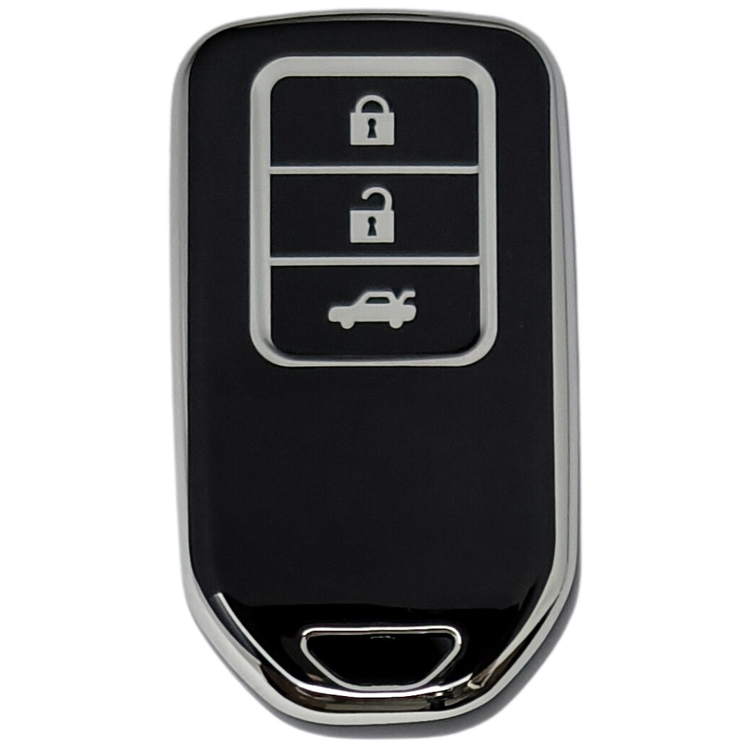 Car Key Cover for Honda 3 Button Smart Key Trunk down – Keycept