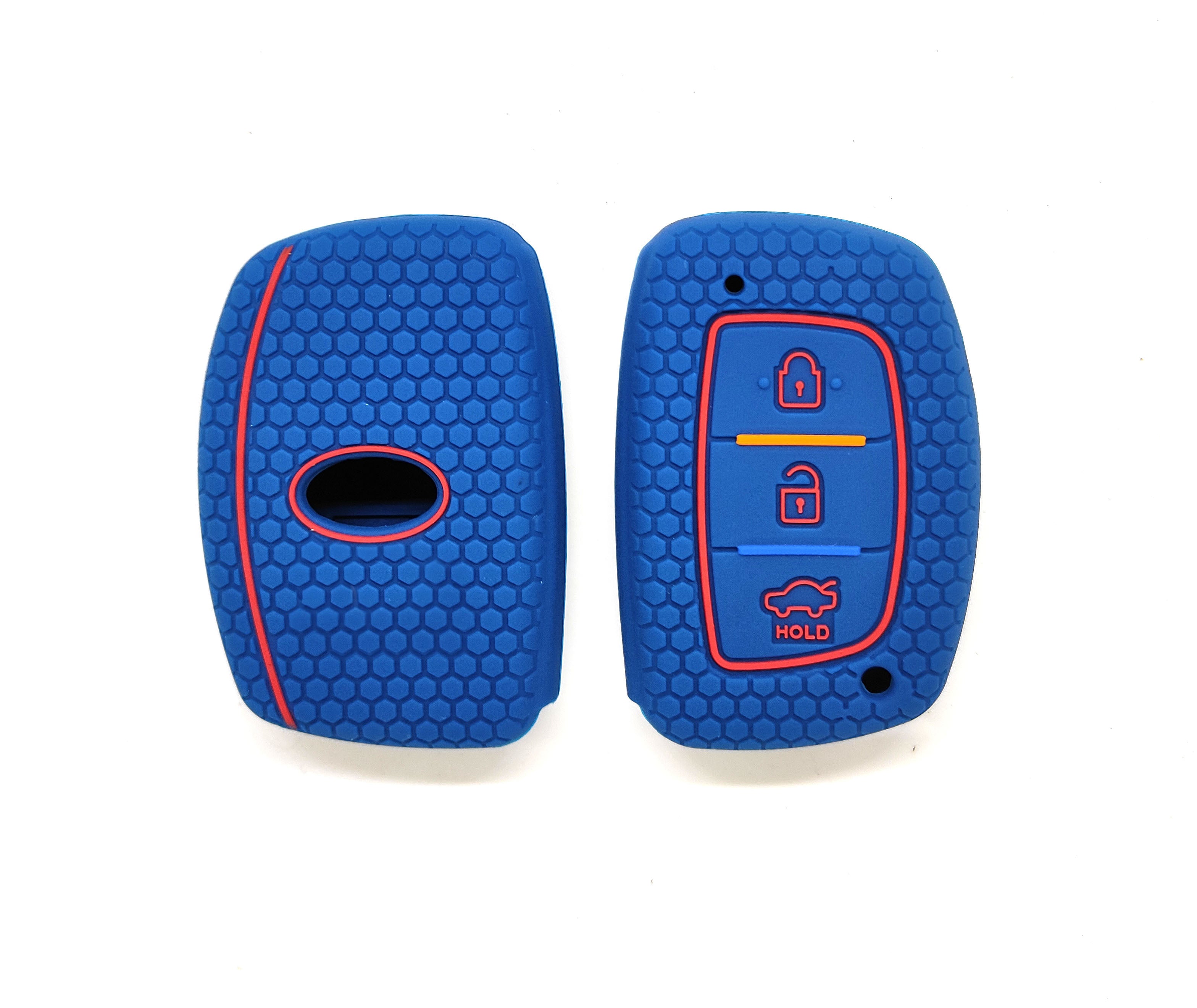Silicone Smart Key Cover for Hyundai I20 Elite/Active | New Verna | Au ...