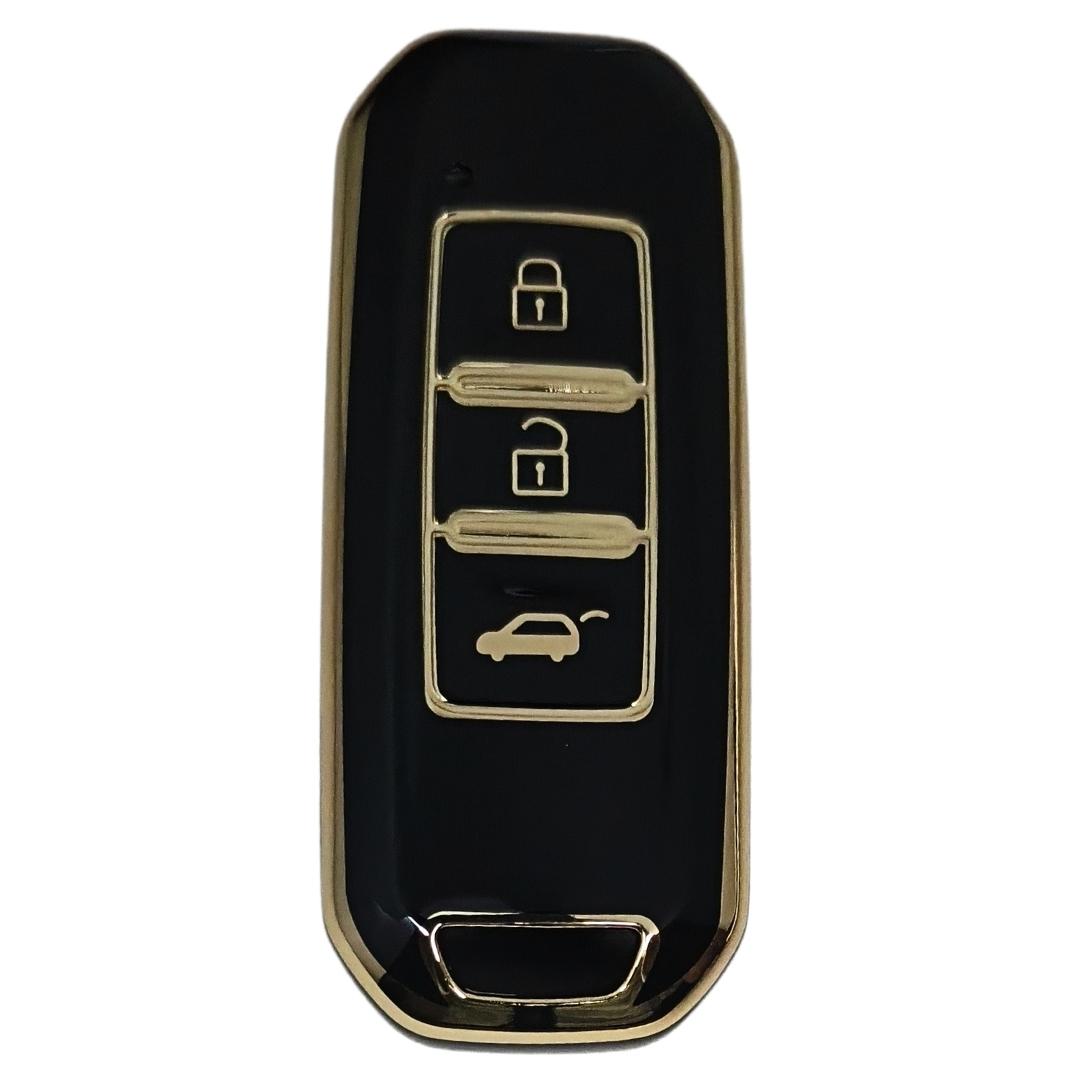 Car Key Cover for MG 3 Button Smart Key Hector old – Keycept