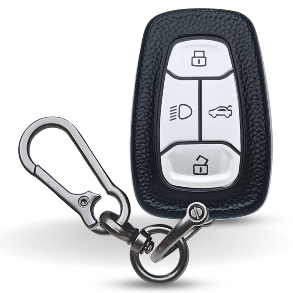 Car Key Cover for Tata 4 Button Smart Key for Nexon | Harrier | Safari ...