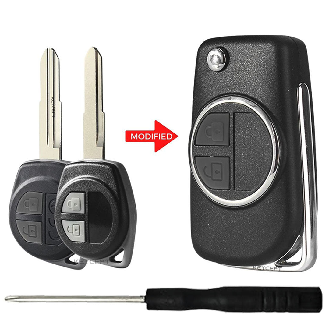 Car Key Cover for Suzuki 2 Button Key – Keycept