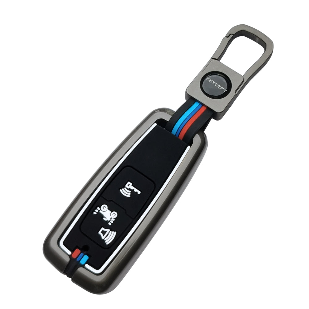 Metal Key Cover for Honda Activa, Dio H 3 Button Smart Key with ...