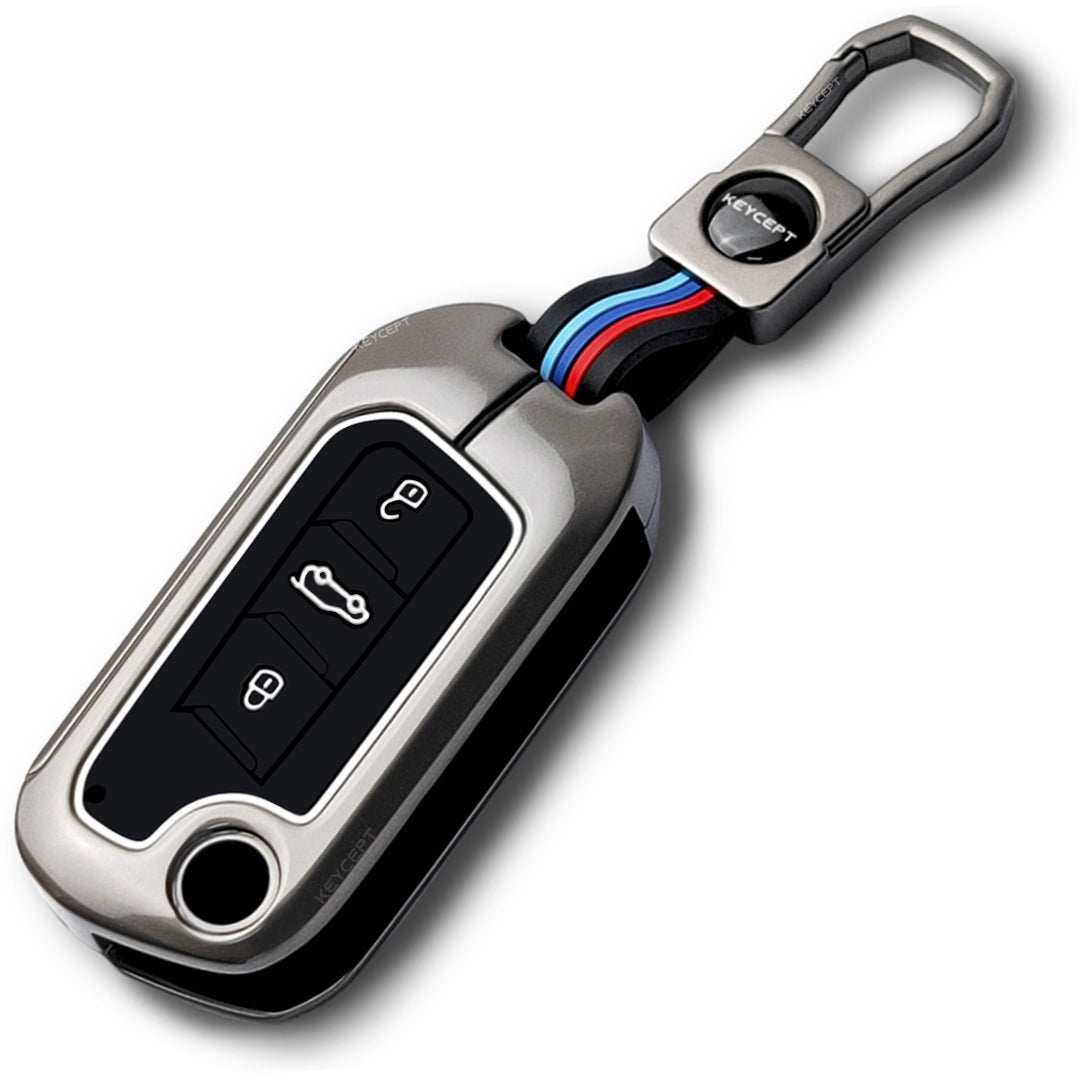 Car Key Cover for Mahindra 3 Button Flip Key – Keycept
